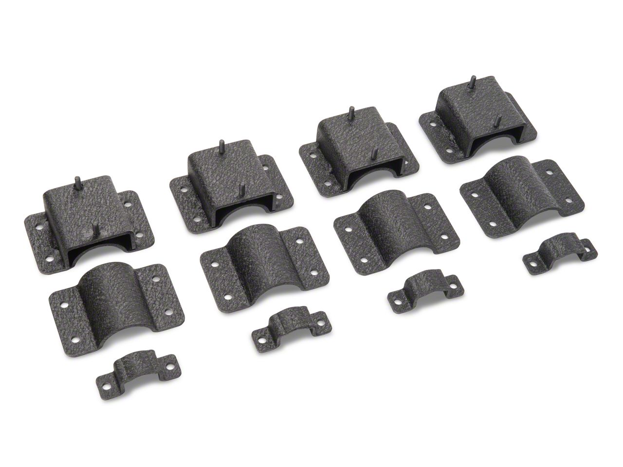 Rugged Ridge Jeep Wrangler Sherpa Roof Rack Adapter Kit 11703.10 (07-18 ...