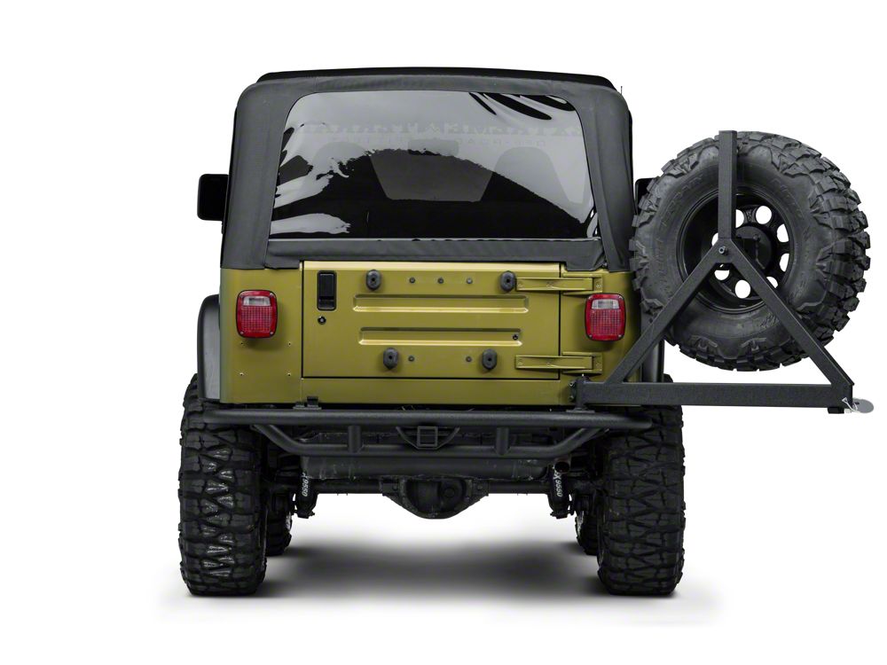 2 Inch Receiver Bumper WARN Rock Crawler Rear Bumper - Heavy Duty Jeep ...