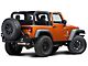Barricade Jeep Wrangler Rubi Rails; Textured Black J100744 (07-18 Jeep ...