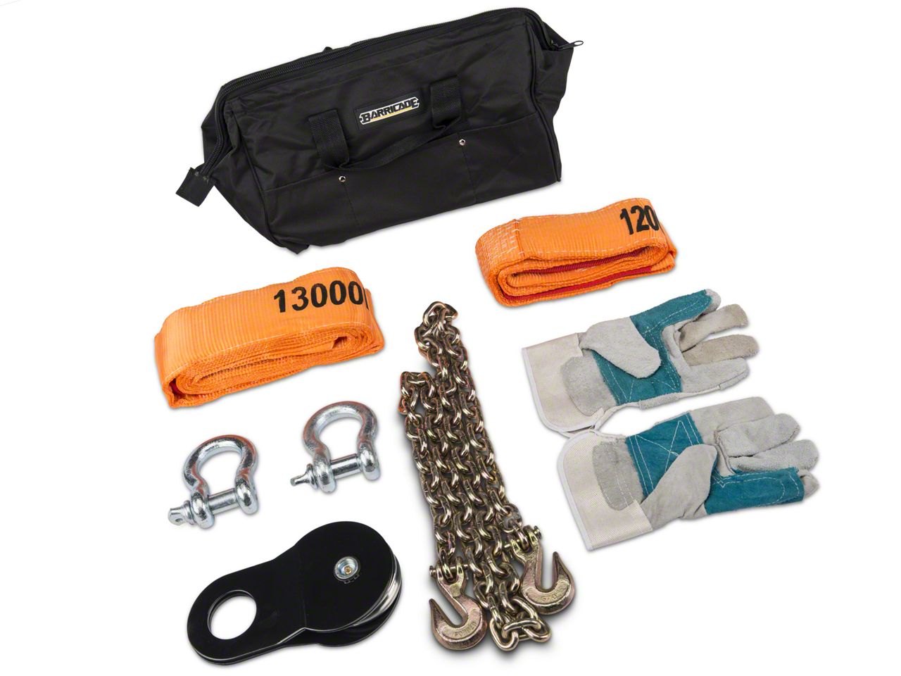 Barricade Jeep Wrangler Recovery Kit J103264 - Free Shipping