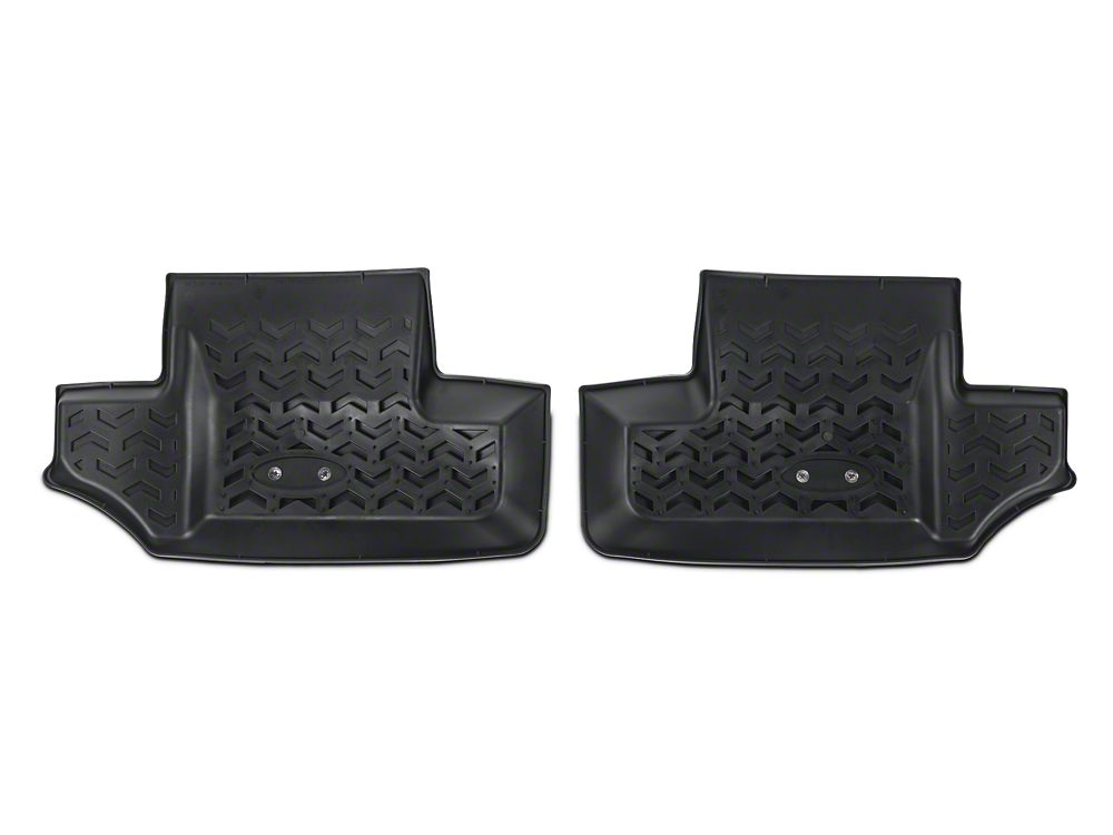 Jeep wrangler jk 2 door rear floor mats store