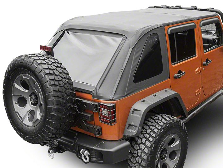 How to Install a Rugged Ridge Bowless Top - Black Diamond on your Jeep ...