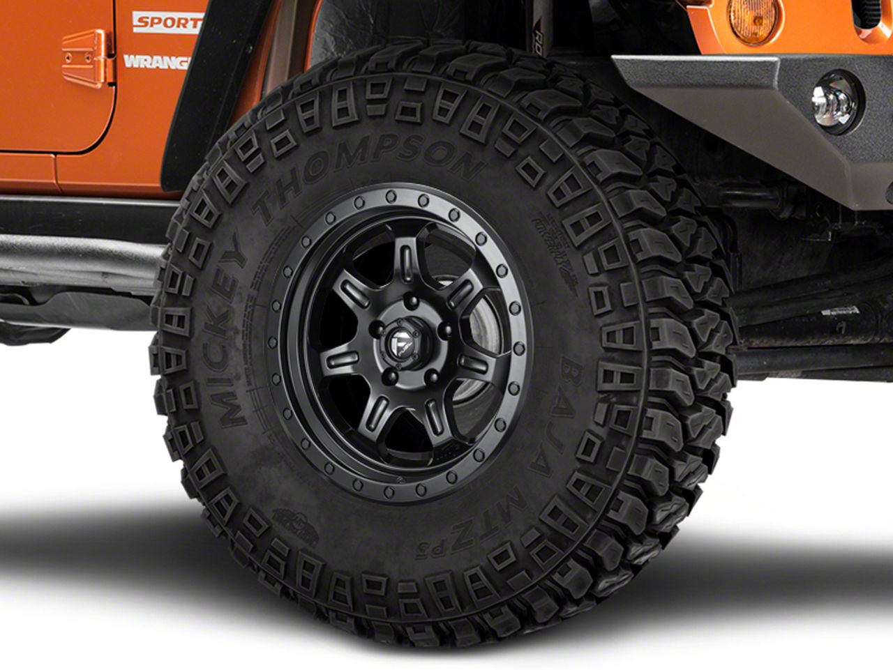 Fuel Wheels Jeep Wrangler JM2 Matte Black Wheel - 17x8.5 D57217857345 ...