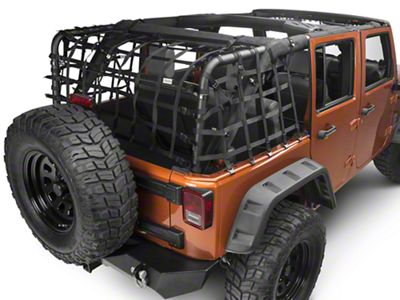 Jeep JK Cargo Nets for Wrangler (2007-2018) | ExtremeTerrain
