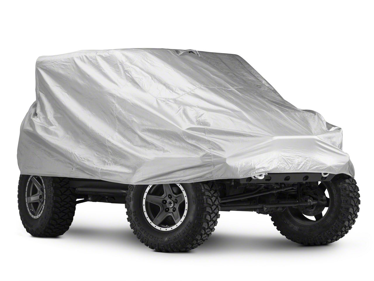 Jeep Wrangler Multiguard All-Weather Car Cover; Silver (07-18 Jeep ...