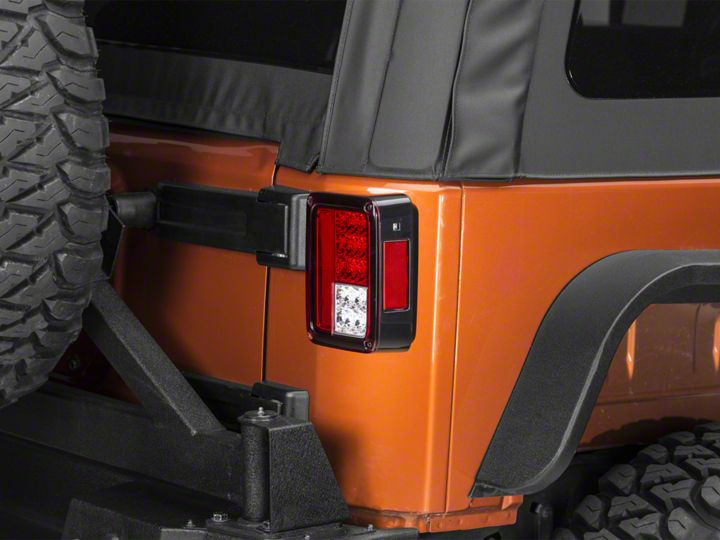How to Install Axial LED Tail Lights - Red Clear (07-18 Wrangler JK) on ...