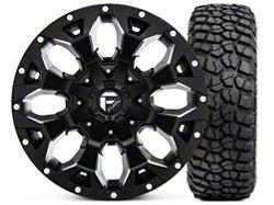 Fuel Wheels Wrangler Assault Black Machined Wheel - 17x9 D54617902645 ...