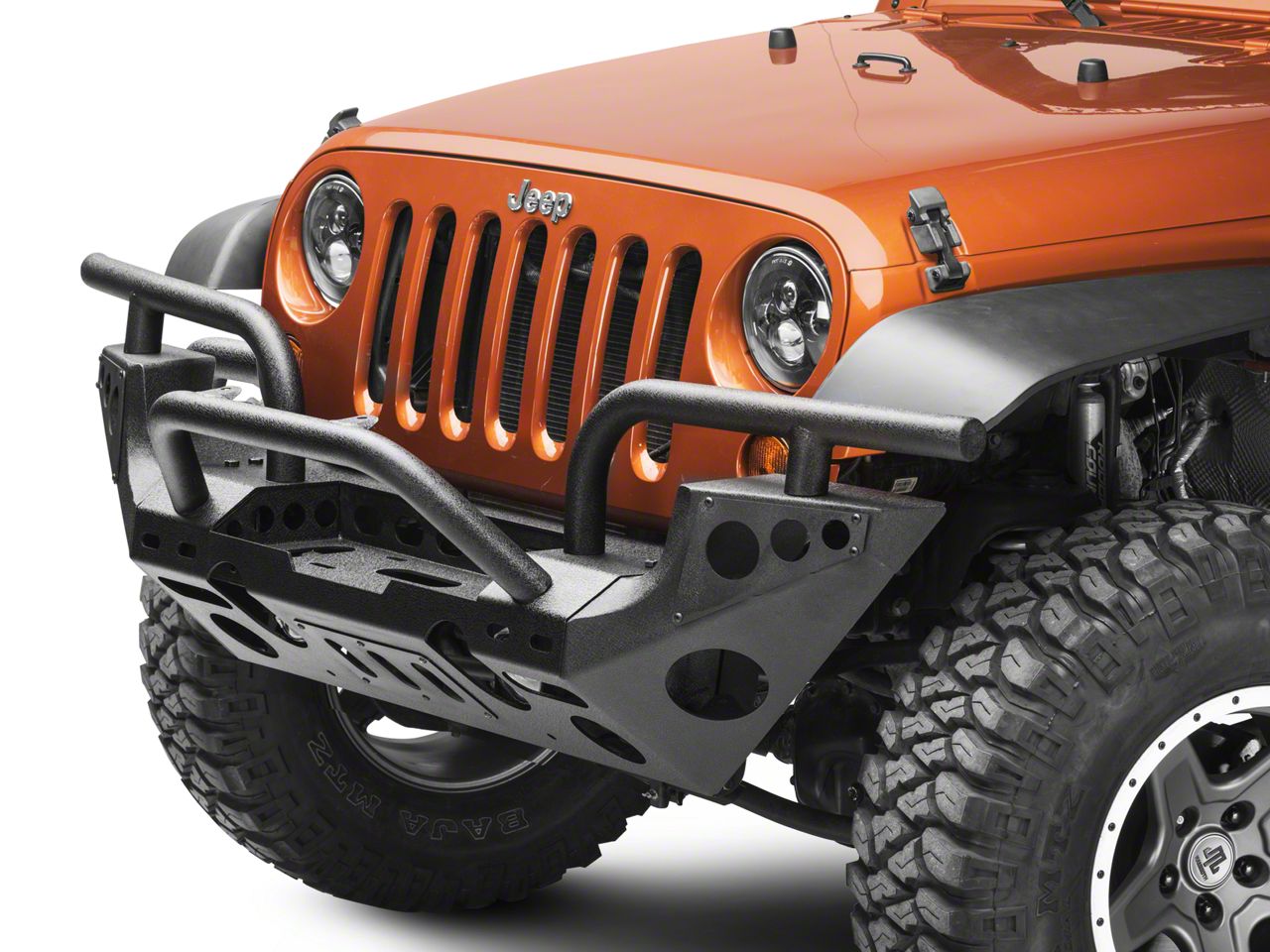 How to Install Wild Boar Complete Front Bumper - Black on your Wrangler ...