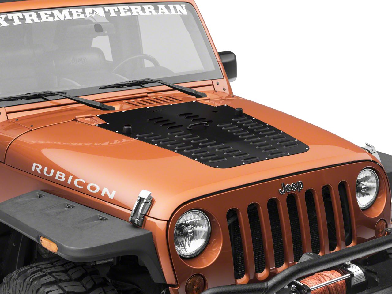 Poison Spyder Jeep Wrangler Hood Louver - Black 17-53-011-PC (13-18 ...