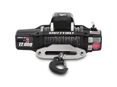 Smittybilt Jeep Wrangler Gen2 X2O 12,000 lb. Winch with Synthetic Rope ...