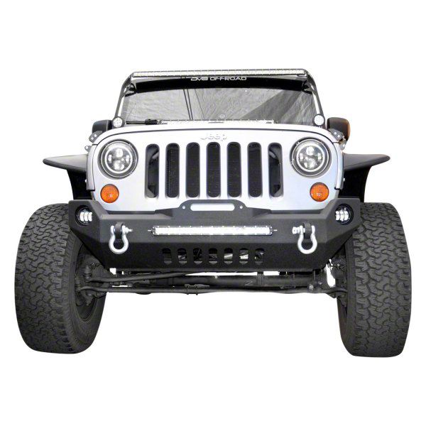 DV8 Offroad Jeep Wrangler FS-17 Hammer Forged Front Bumper FBSHTB-17 ...