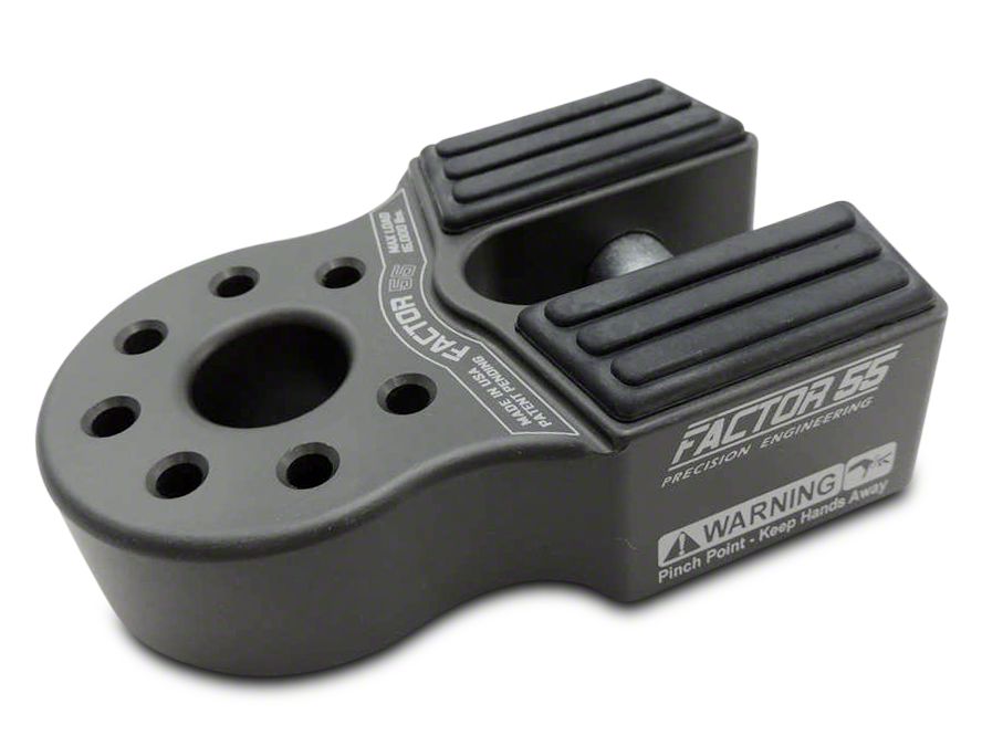 Factor 55 Jeep Wrangler FlatLink; Gray 00050-06