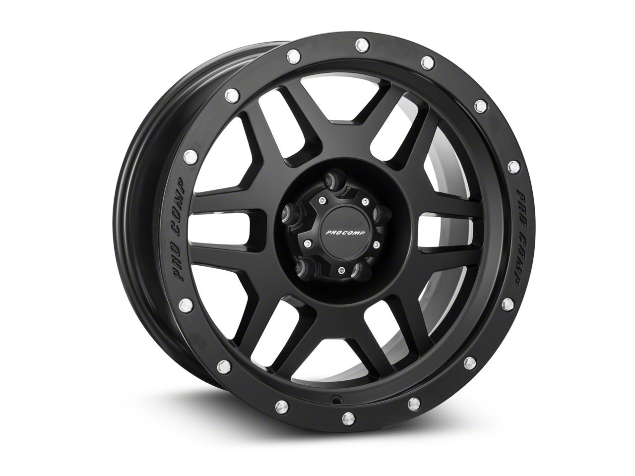 Pro Comp Wheels Jeep Grand Cherokee Phaser Satin Black Wheel; 18x9 5041 ...
