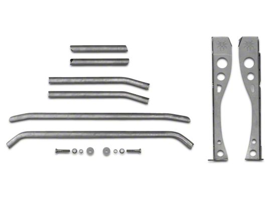 Poison Spyder Jeep Wrangler Trail Cage Kit for Factory Roll Bars 14-18 ...