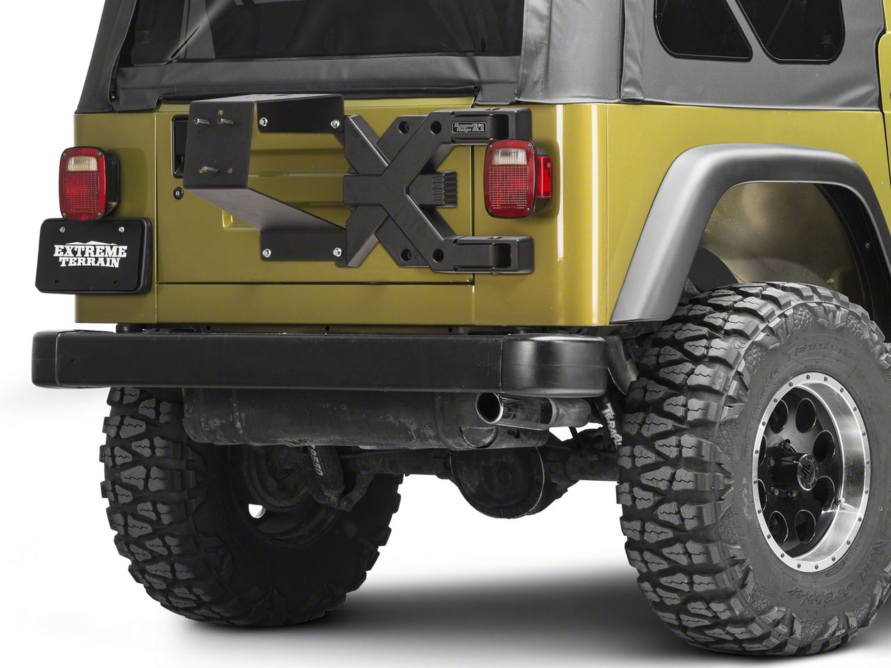 Rugged Ridge Jeep Wrangler Spartacus HD Tire Carrier Kit 11546.60 (97 ...