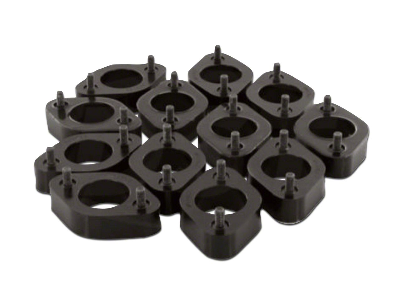 Daystar Jeep Wrangler 1 in. Polyurethane Body Mount Lift Kit KJ04520BK ...