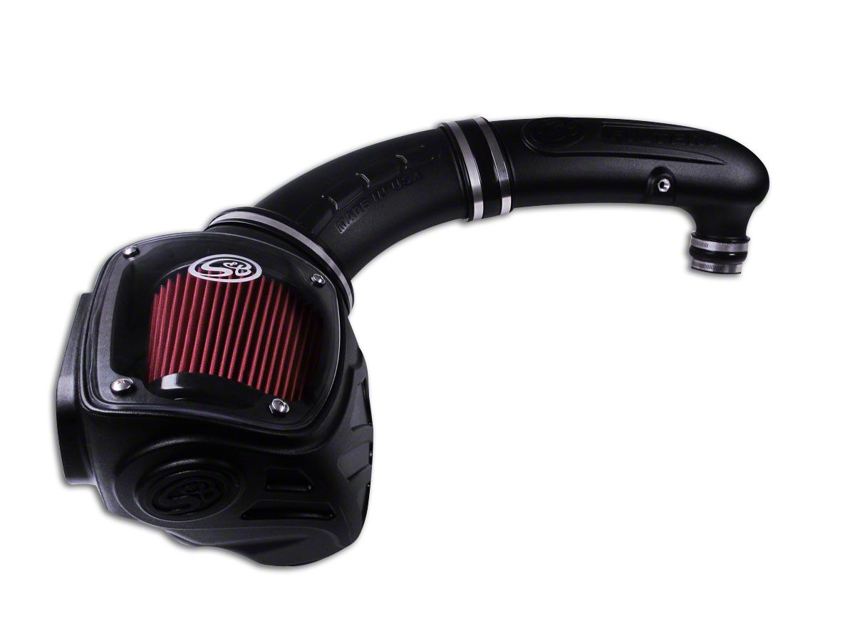 S&B Jeep Wrangler Cold Air Intake w/ Oiled Cleanable Cotton Filter 75 ...