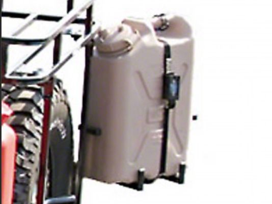 Garvin Jeep Wrangler EXT Series Gas/Water Can Holder J110543 (97-06 ...