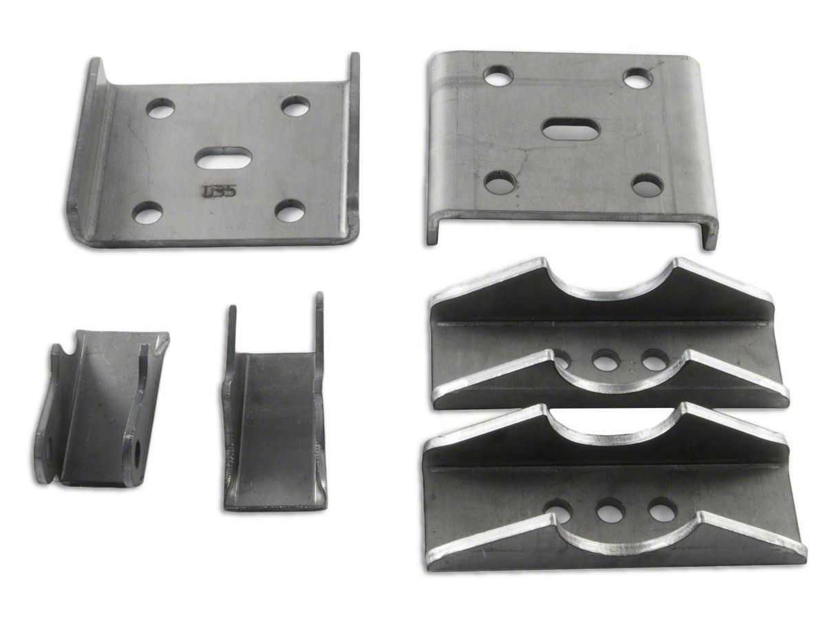 M.O.R.E. Jeep Wrangler Dana 35 Axle Spring Over Kit SOK35 (76-18 Jeep ...