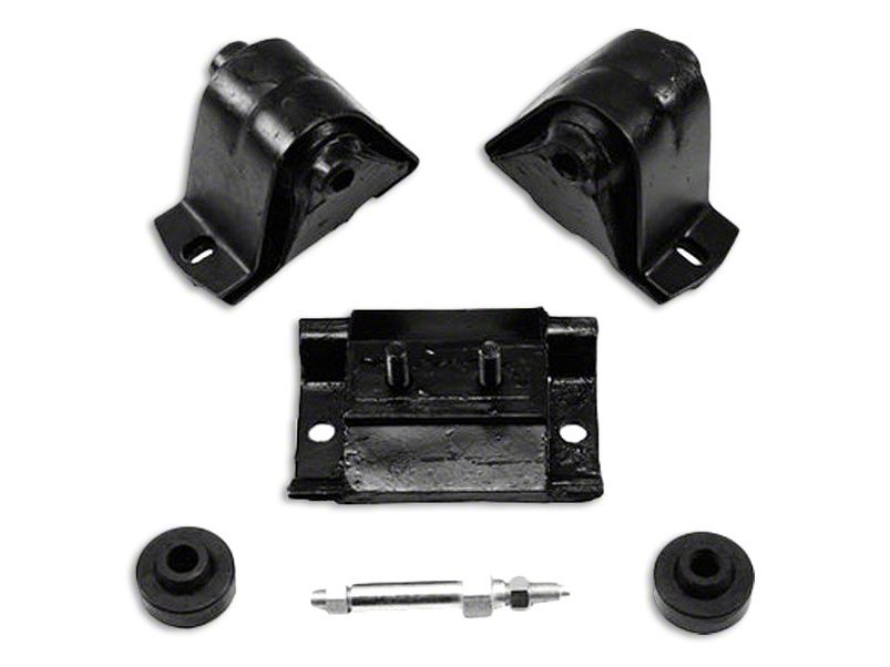 Jeep Wrangler Engine Mount Kit (87-95 4.0L or 4.2L Jeep Wrangler YJ)