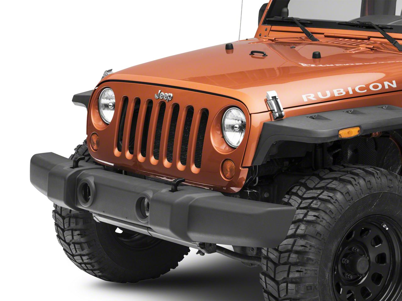 Jeep Wrangler Front Bumper & Rail Kit (07-18 Jeep Wrangler JK)