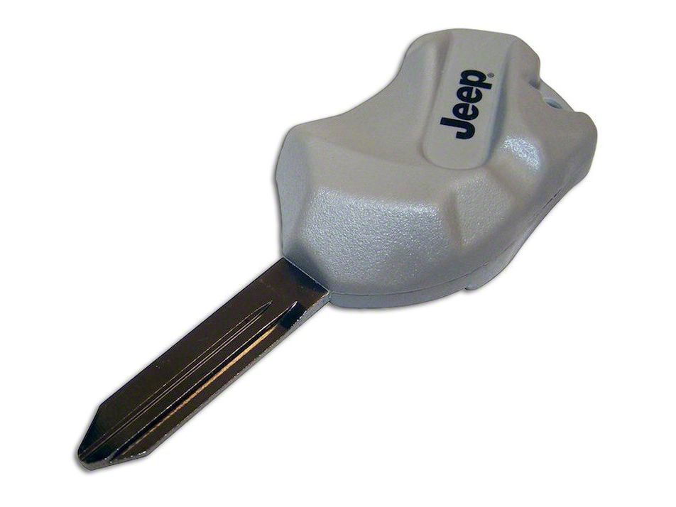 Jeep Wrangler Non-Transponder The Rock Key; Gray (94-06 Jeep Wrangler ...