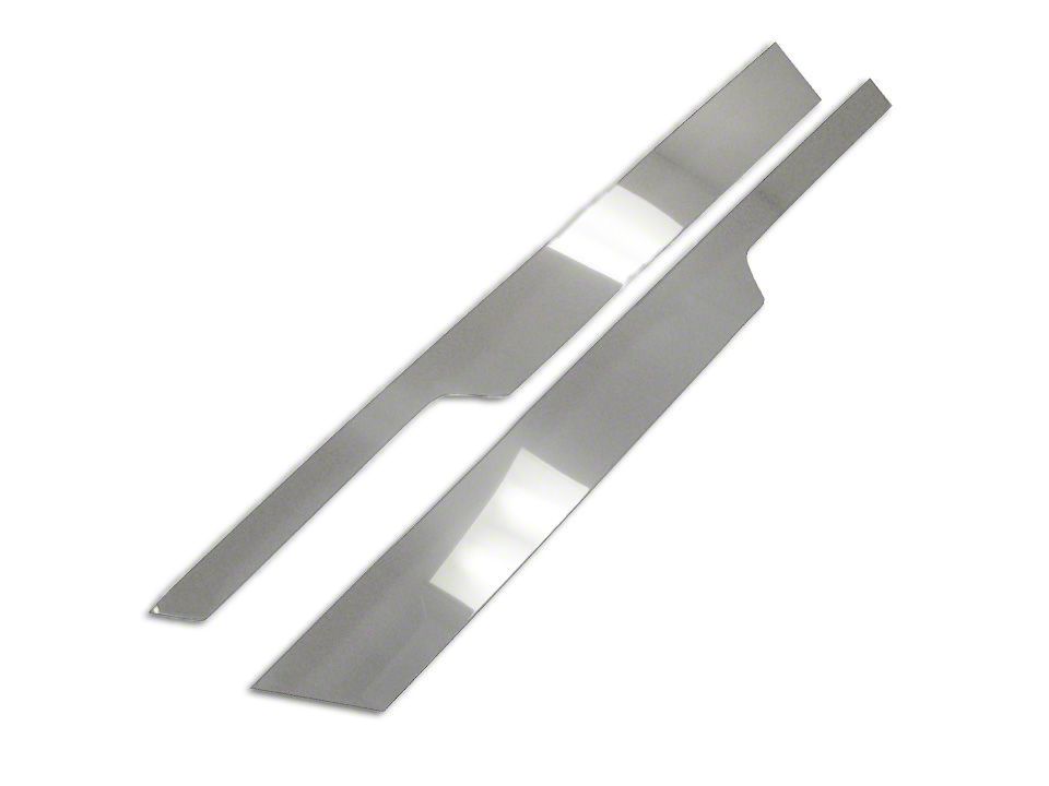 Jeep Wrangler Rocker Panel Set; Stainless Steel (87-95 Jeep Wrangler YJ)