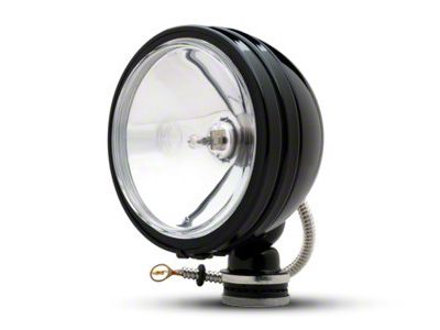 KC HiLiTES Jeep Wrangler 6-Inch Black Daylighter Round Halogen Light ...