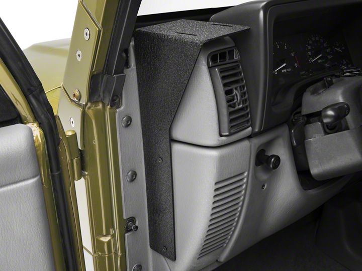 How to Install Rugged Ridge CB Radio Dash Mount on your 1997-2006 ...