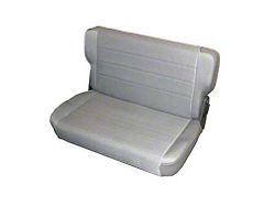 Smittybilt Jeep Wrangler Standard Front Bucket Seat - Light Gray Denim ...