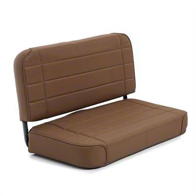 Smittybilt Jeep Wrangler Rear Standard Seat; Denim Spice 8017N (76-95 ...