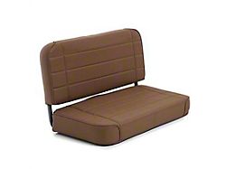 Smittybilt Jeep Wrangler Standard Front Bucket Seat; Spice Denim 44917 ...