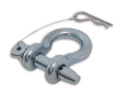 Smittybilt Jeep Wrangler 7/8 in. 6.5 Ton D-Ring Shackle w/ Locking Pin ...