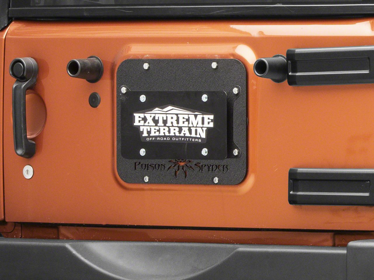 Poison Spyder Jeep Wrangler Tramp Stamp II w/ License Plate Mount ...