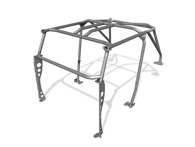 Poison Spyder Jeep Wrangler Welded Lazer-Fit Full Cage 14-19-010-W (97 ...