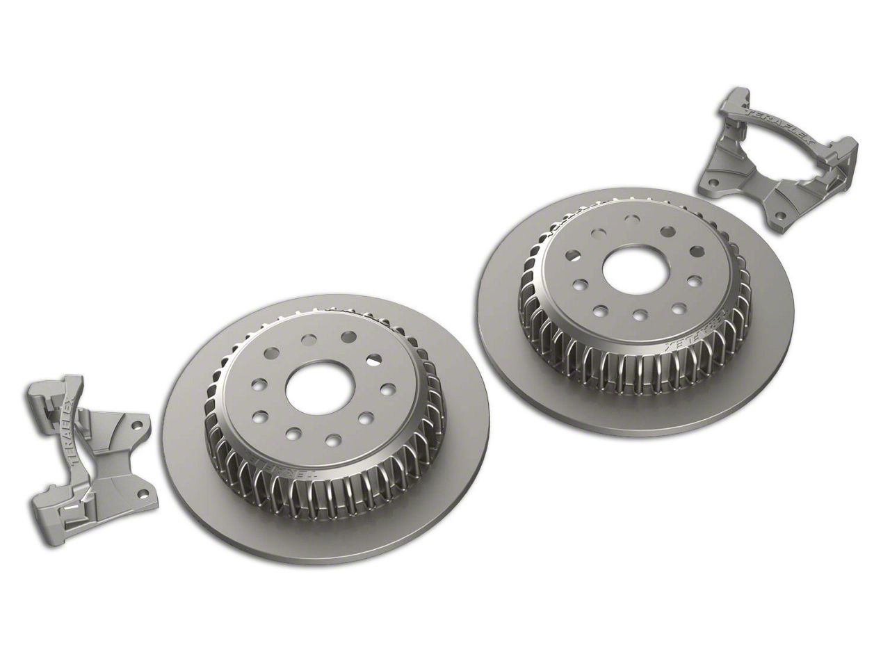 Teraflex Jeep Wrangler Rear Performance Big Rotor Kit 4304450 (07-18 ...