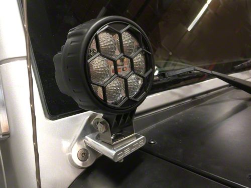 Delta Jeep Wrangler 450L Series Round LED Utility Lights with ...