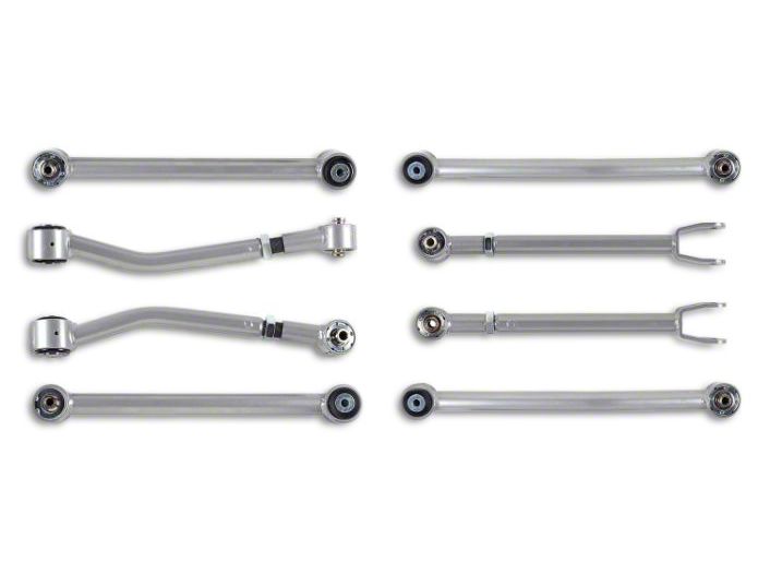 Rubicon Express Jeep Wrangler Super-Flex Adjustable Upper & Fixed Lower ...