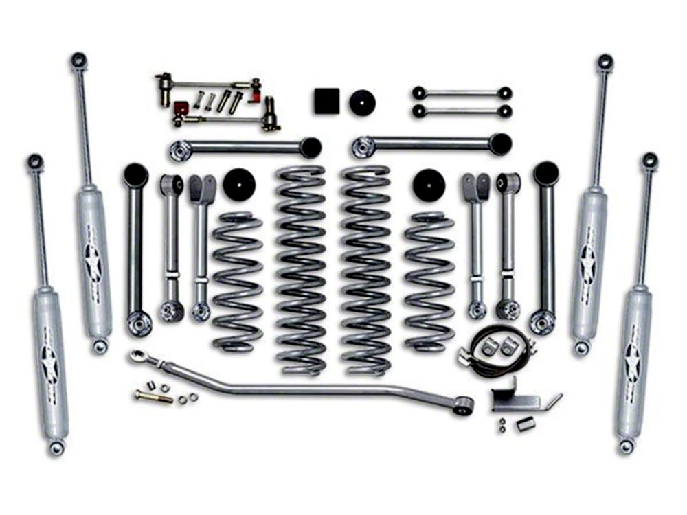 Rubicon Express Jeep Wrangler 4.5 in. Super-Flex Short Arm Lift Kit ...