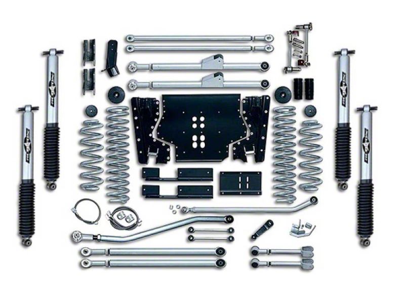 Rubicon Express Jeep Wrangler 5.5 in. Extreme-Duty Long Arm Lift Kit w ...