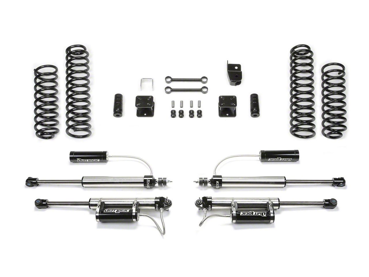 Fabtech Jeep Wrangler 3-Inch Sport Lift Kit with Shocks J119397 (07-18 ...