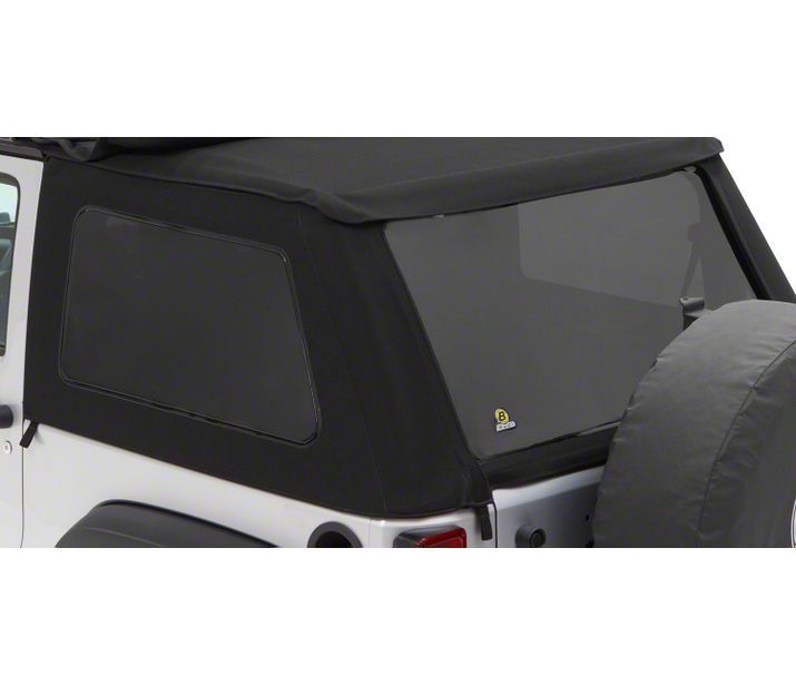 Bestop Jeep Wrangler Tinted Replacement Window Kit for Twill Trektop NX ...