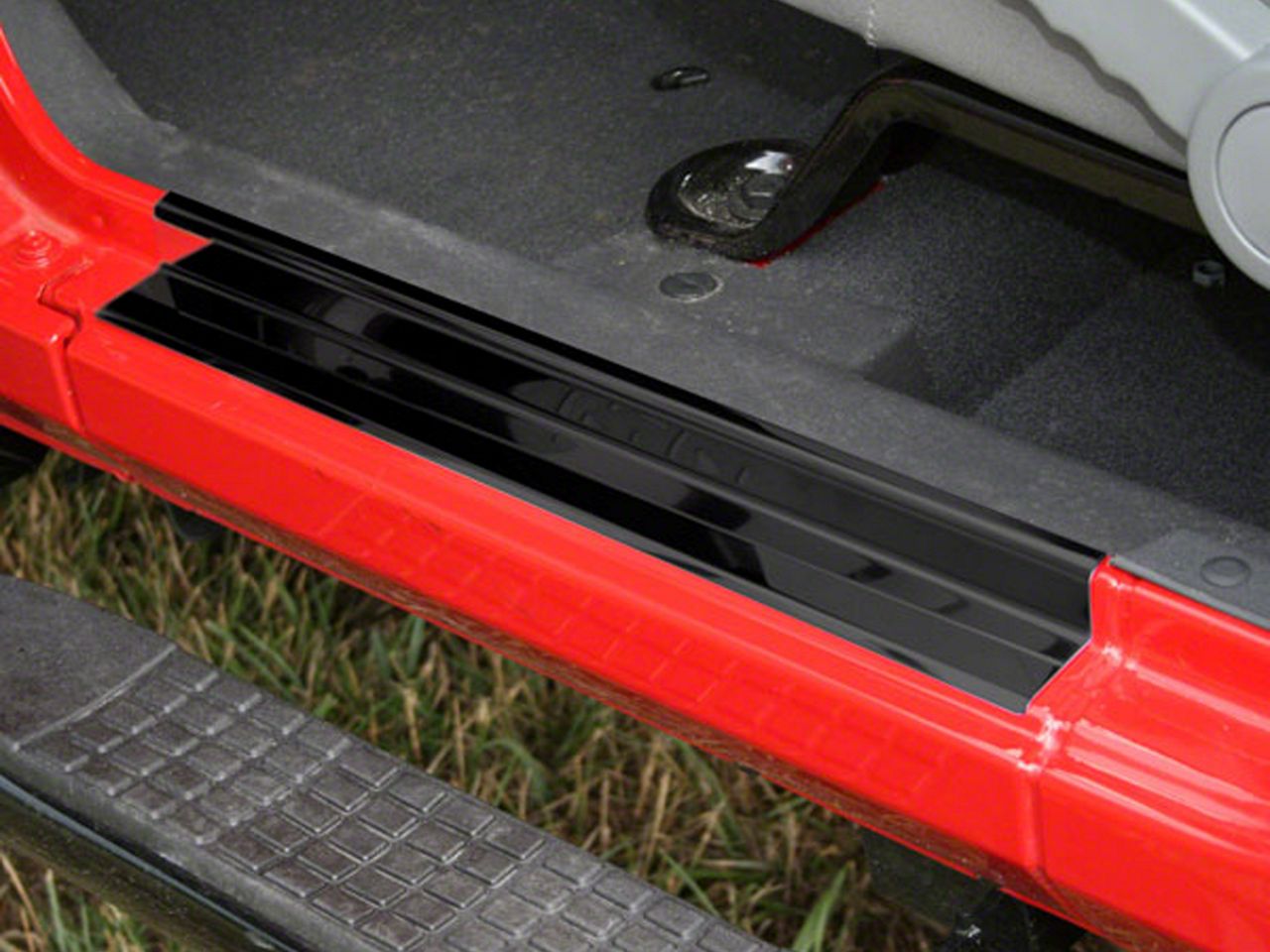 Rugged Ridge Jeep Wrangler Door Entry Guards; Black 11216.10 (07-18 ...