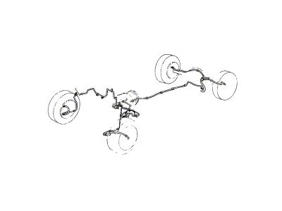 Jeep YJ Brake Lines & Hoses for Wrangler (1987-1995) | ExtremeTerrain