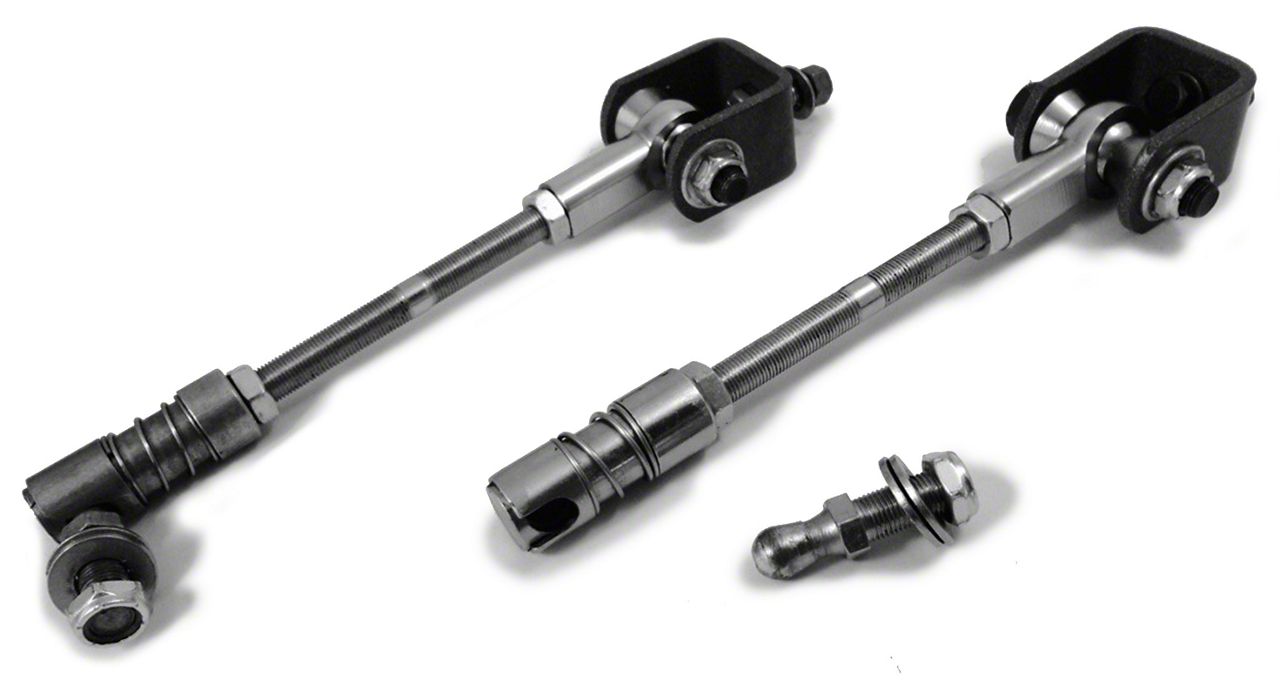 Steinjager Jeep Wrangler Quick Disconnect Sway Bar End Link Kit for 6 ...