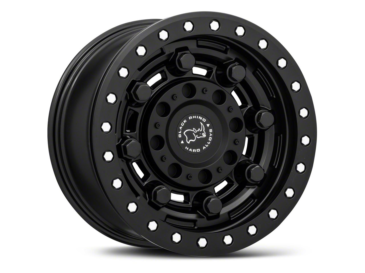 Black Rhino Jeep Wrangler Garrison Matte Black Wheel - 17x8.5 1785GAR ...