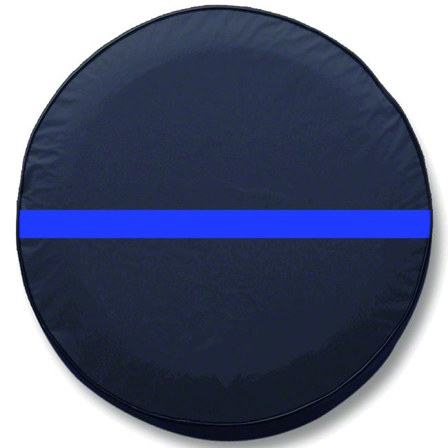 Jeep Wrangler Back the Blue Spare Tire Cover (87-19 Jeep Wrangler YJ ...