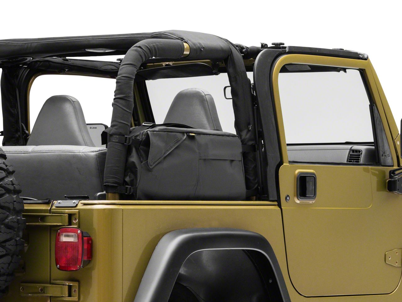 Bestop Jeep Wrangler RoughRider Saddle Bag 54108-15 (92-06 Jeep ...