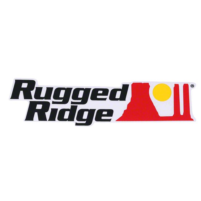 Rugged Ridge Jeep Wrangler Decal - Black 12999.19