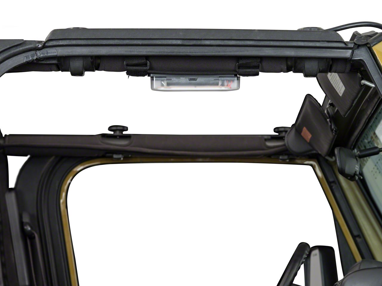 Rugged Ridge Jeep Wrangler Interior Courtesy LED Light - Roll Bar Mount ...